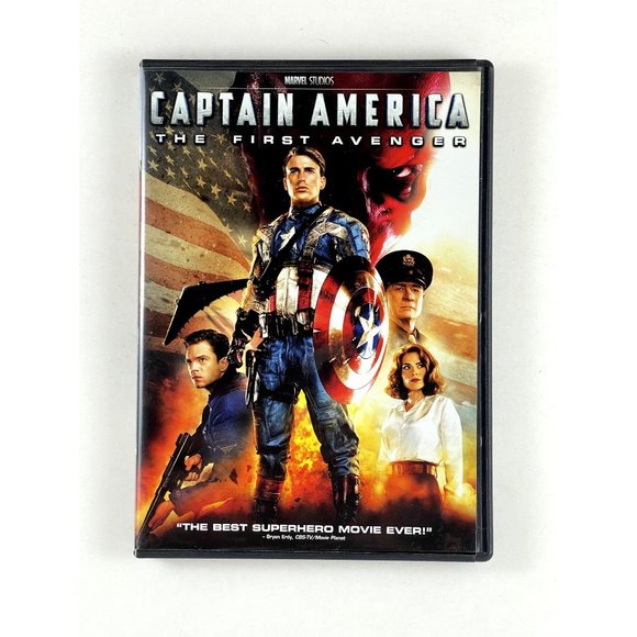 DVD / Marvel | Media | Captain America The First Avenger Movie Dvd ...